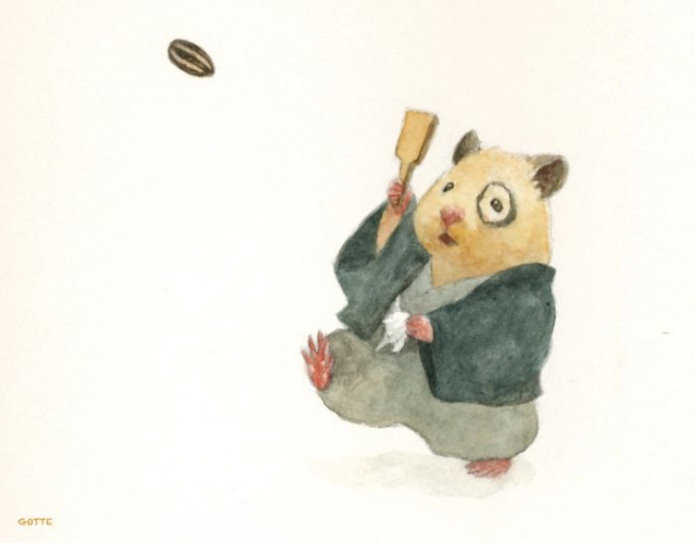 A Japanese Artist Depicts The Daily Life Of His Hamster, And It’s Adorable